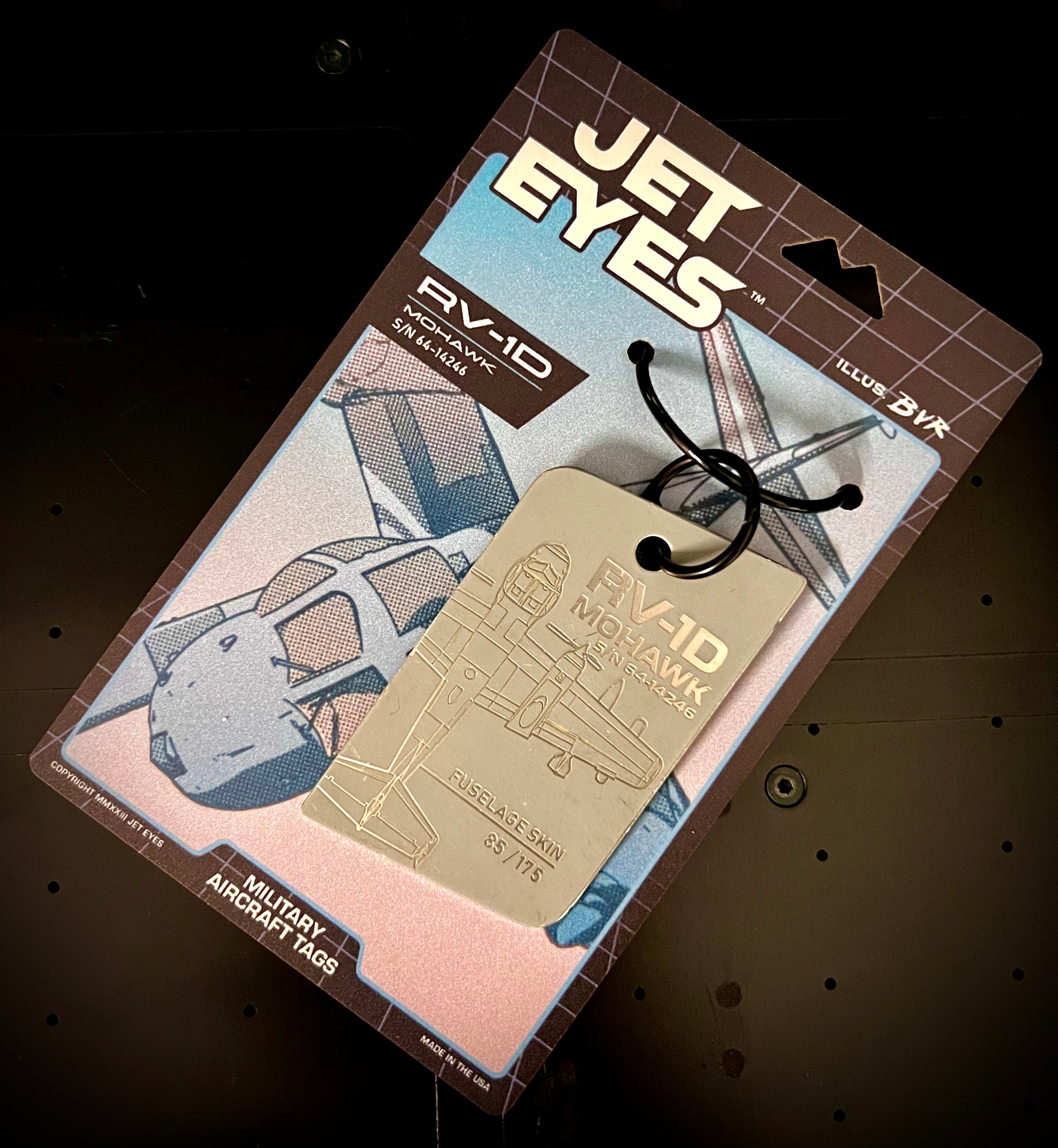 RV-1D Mohawk 62-14246 Fuselage Tag