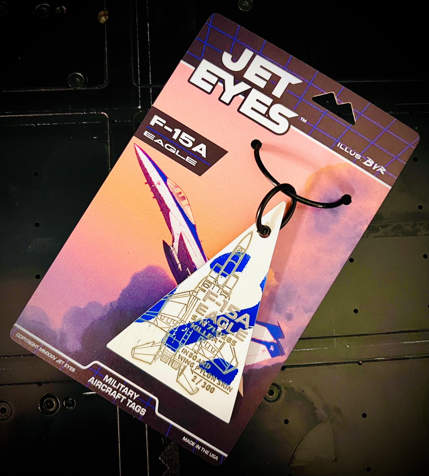F-15A Eagle 71-0285 "Killer" Inboard Wing Pylon Tag